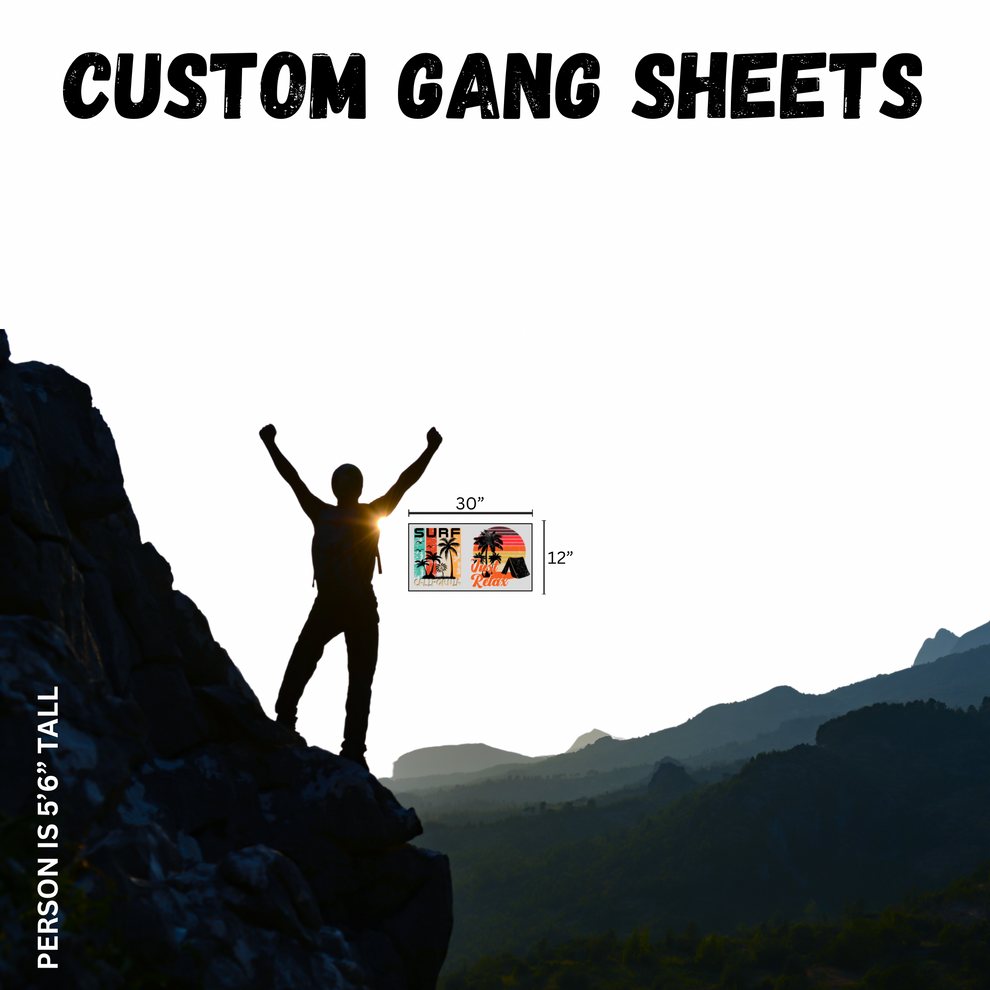 Build A Gang Sheet 30in Wide – Rapid DTF Prints By Endless Printworks, LLC