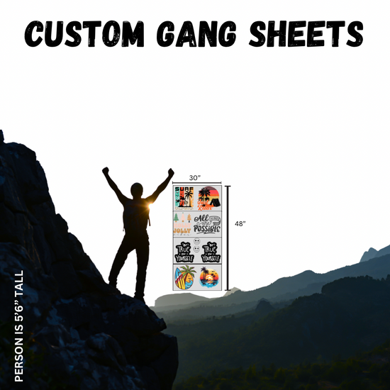 Build A Gang Sheet 30in Wide – Rapid DTF Prints By Endless Printworks, LLC